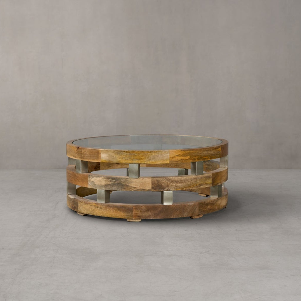 Ring Wood Coffee Table | Natural – klaylife