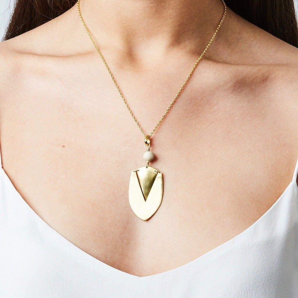 "Nandi" Clay Bead Necklace – klaylife