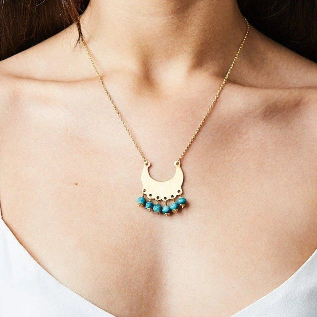 "Shaka" Clay Bead Necklace – klaylife