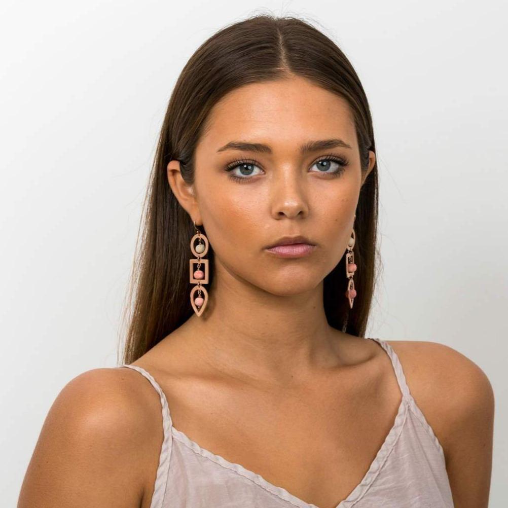 "Thabisa" Clay Bead Earrings – klaylife